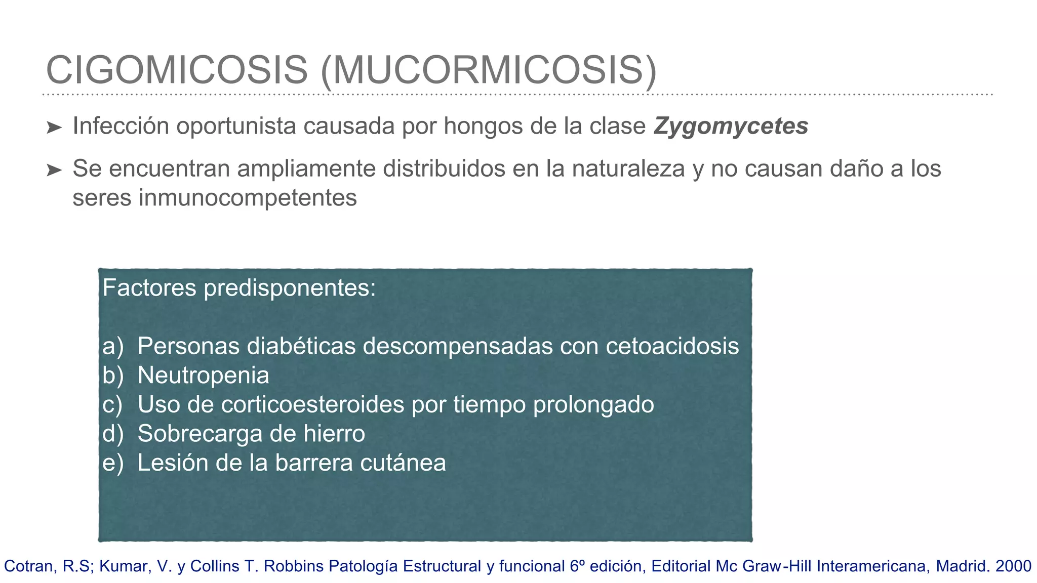 Mucormicosis | PPTX