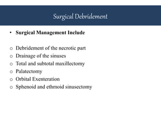 Mucormycosis in head and neck region | PPTX