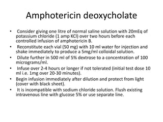 Mucormycosis management | PPTX