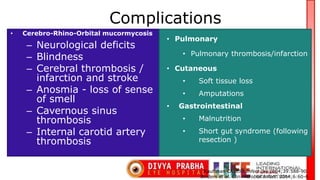 Mucormycosis & The Eye | PPT