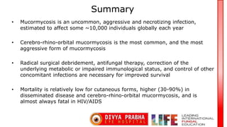 Mucormycosis & The Eye | PPT