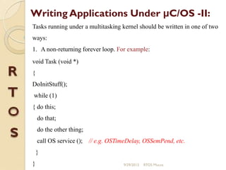 MicroC/OS-II | PPTX