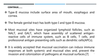 Mucosal dds | PPTX