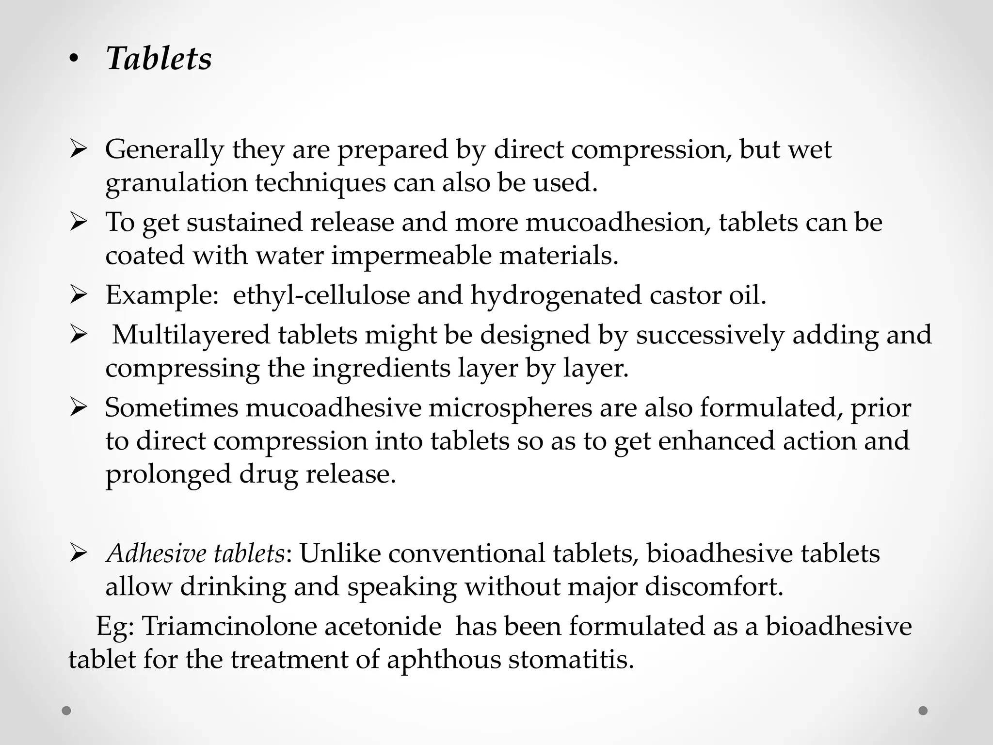 Mucosal Drug Delivery System | PPTX