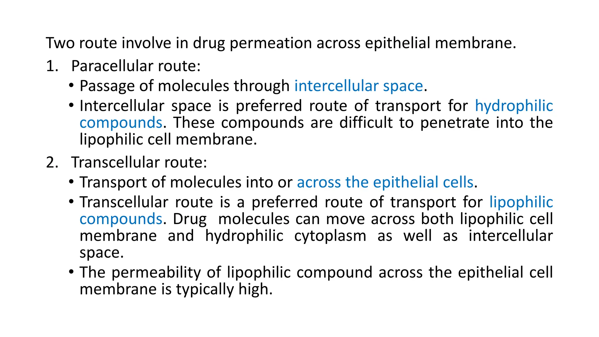 Introduction to Mucosal Drug Delivery Systems | PPTX