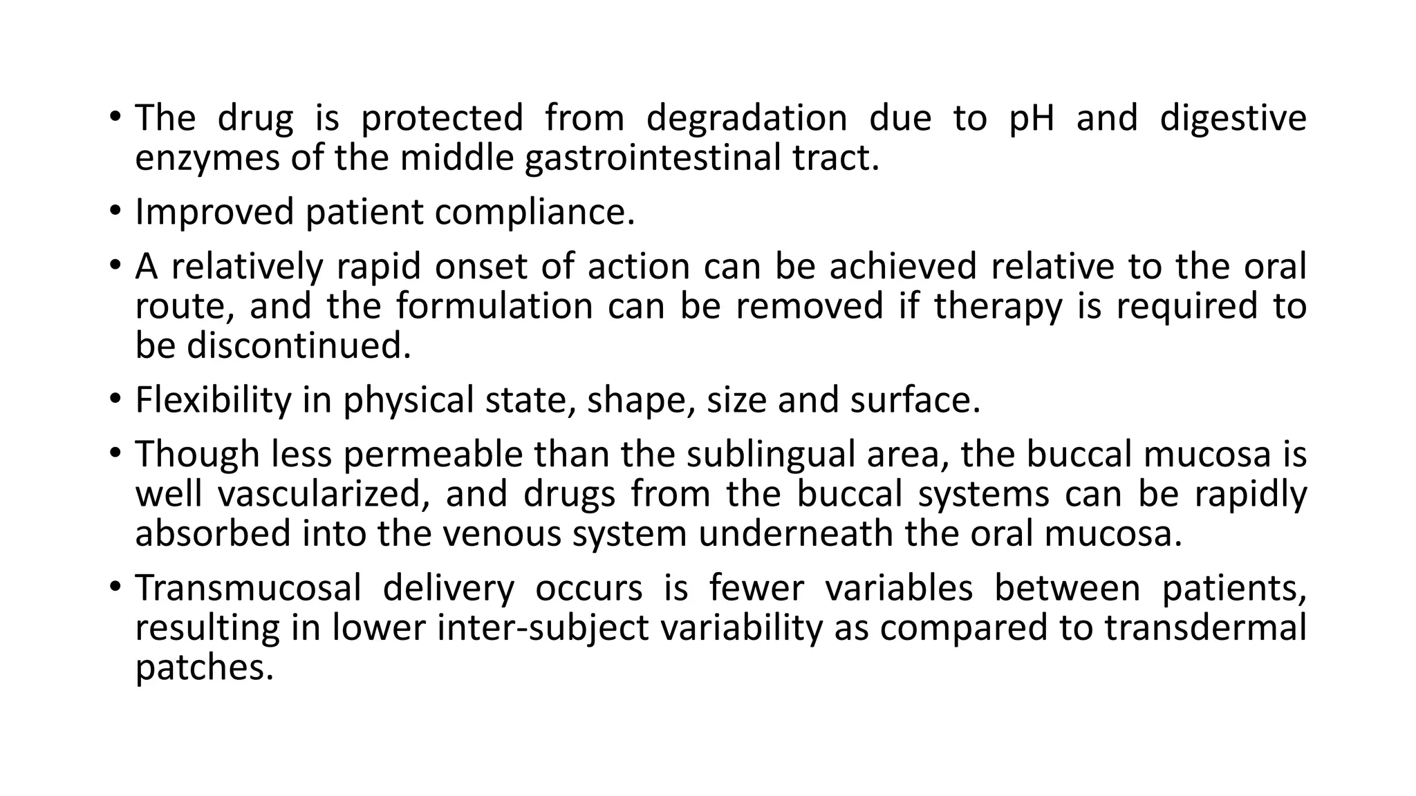 Introduction to Mucosal Drug Delivery Systems | PPTX