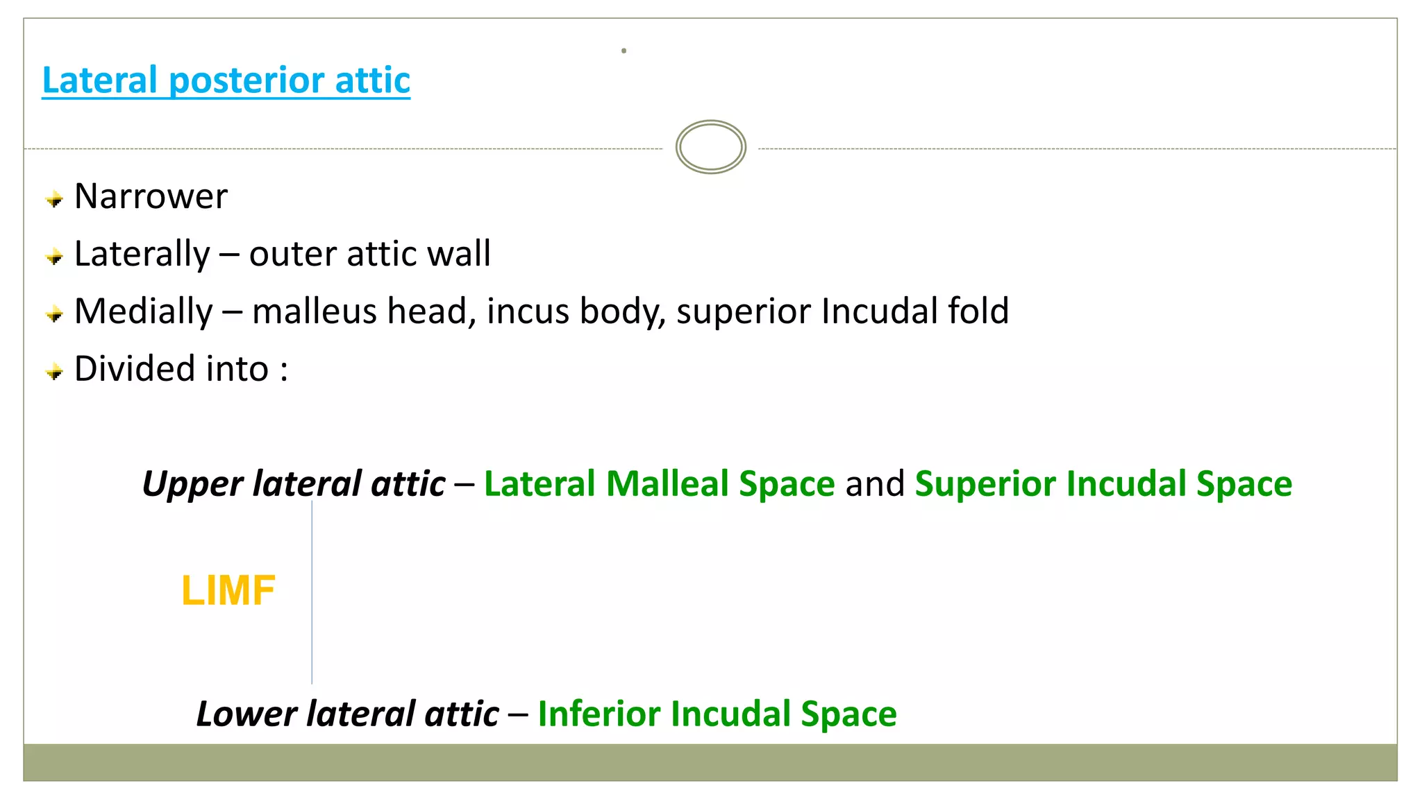 Mucosal folds and ventilation of middle ear | PPTX