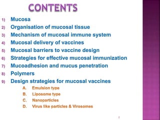 Mucosal vaccine delivery system.pptx