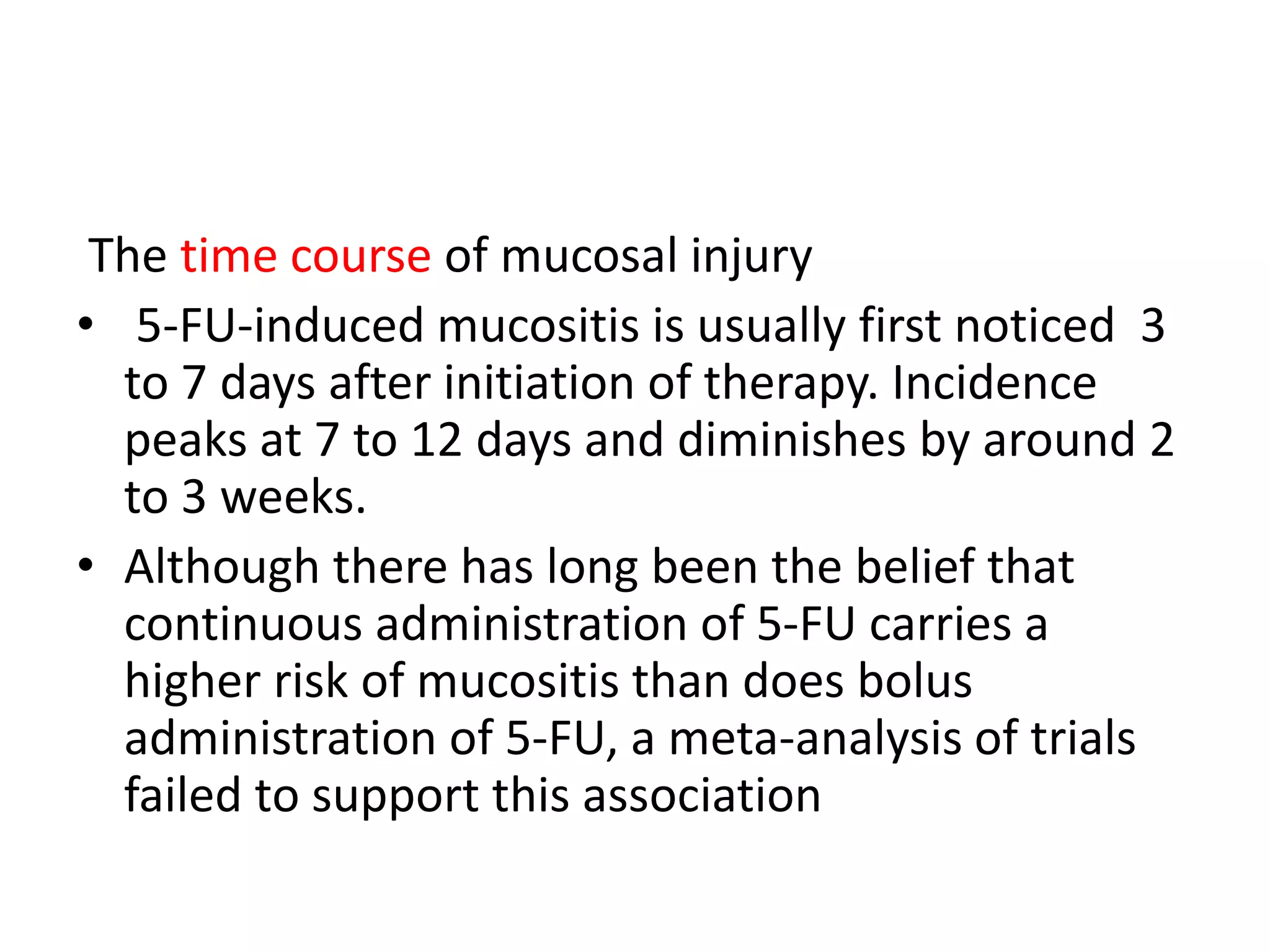 Cancer therapy induced Mucositis | PPTX