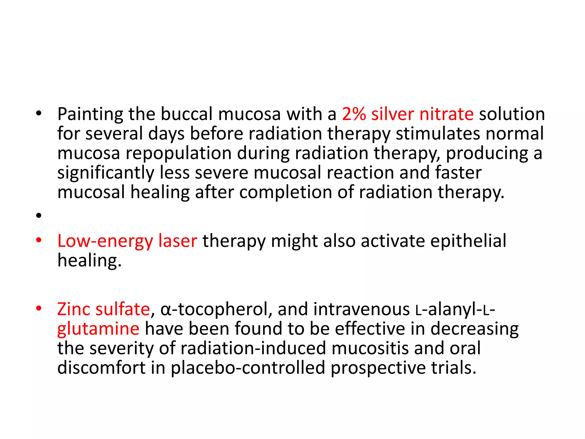 Cancer therapy induced Mucositis | PPTX
