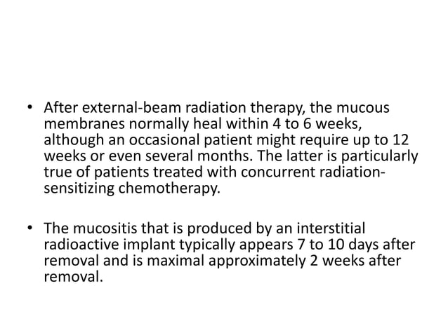 Cancer therapy induced Mucositis | PPTX