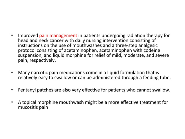 Cancer therapy induced Mucositis | PPTX