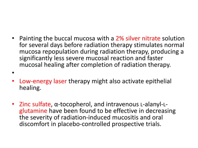 Cancer therapy induced Mucositis | PPTX