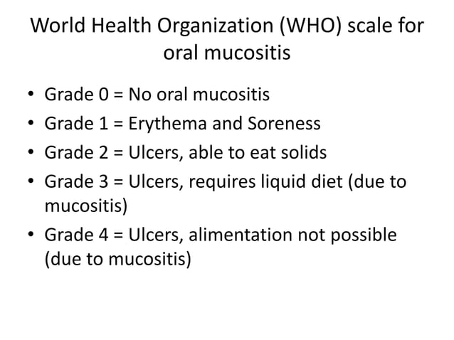 Cancer therapy induced Mucositis | PPTX
