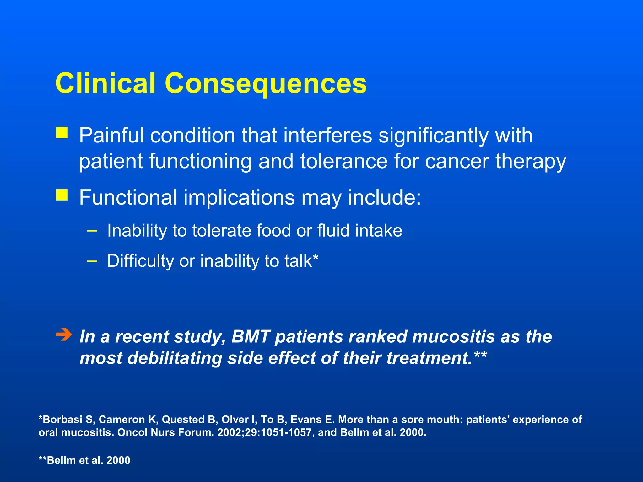 Mucositis oral | PPT