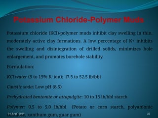 Mud System Mud Additive in drilling fluids.pptx