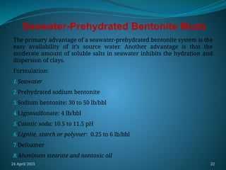 Mud System Mud Additive in drilling fluids.pptx