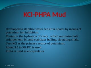 Mud System Mud Additive in drilling fluids.pptx