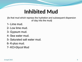 Mud System Mud Additive in drilling fluids.pptx