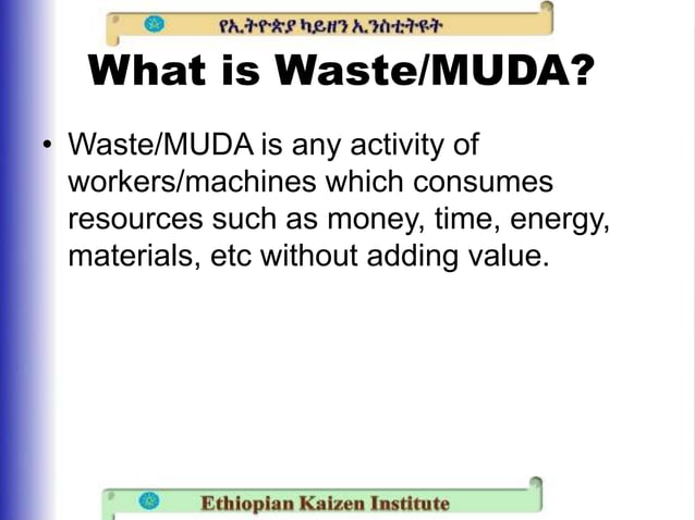 implementing five s and avoid seven MUDA.pptx