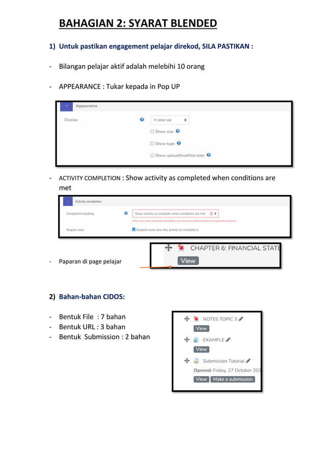MUDAHNYA CIDOS -MANUAL DAN CARA MEMASTIKAN BLENDED | PDF