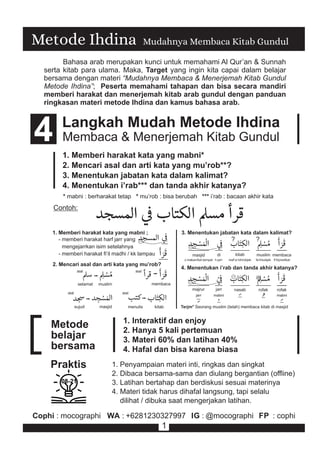 Mudahnya Membaca dan Menerjemah Kitab Gundul Metode Ihdina +2.pdf