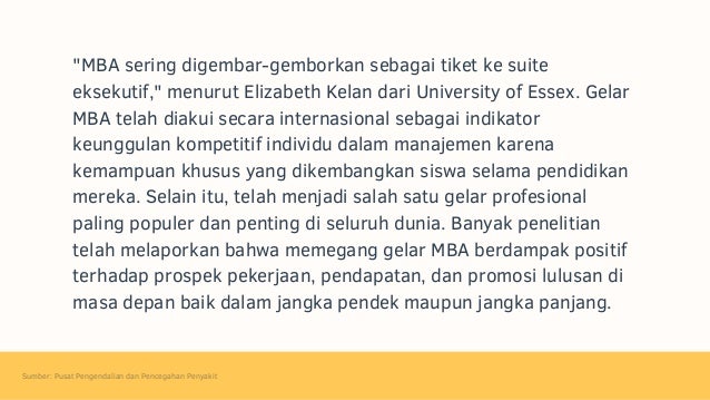 Mudah prospek mata kuliah mba | PDF