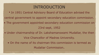Detailed content on Mudaliar comission Updated.pptx