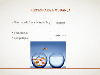 Mudança organizacional | PPT