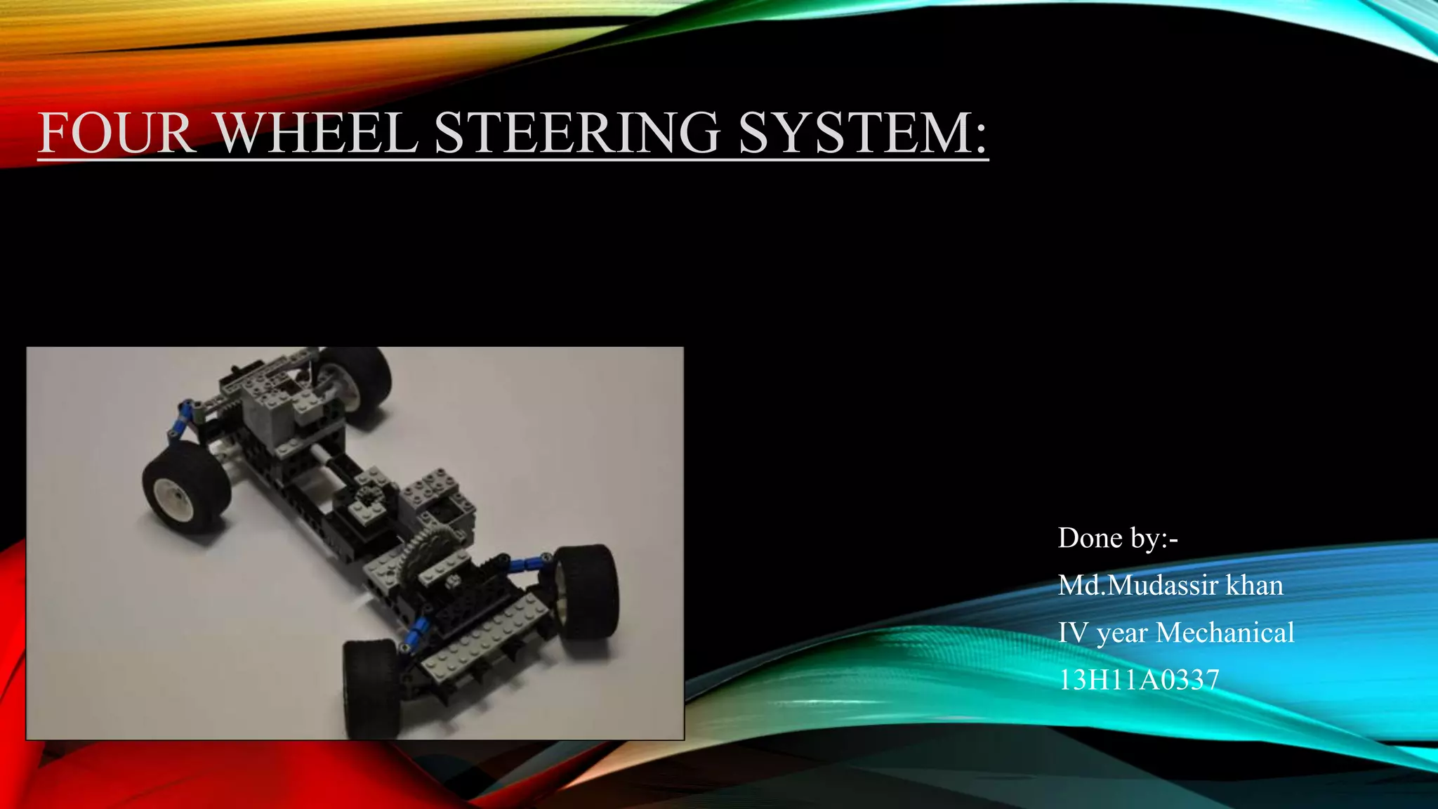 Four Wheel Steering System. | PPTX