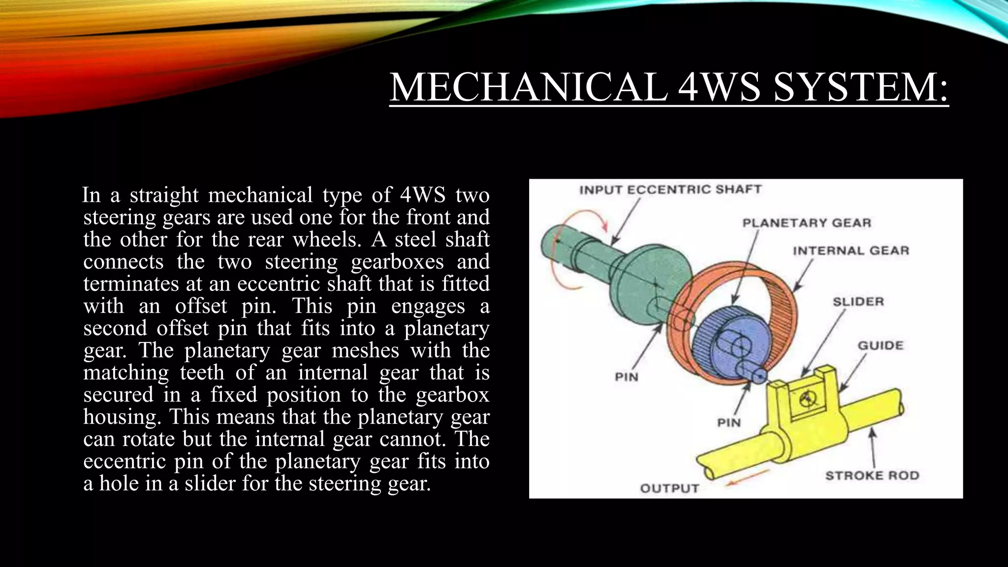 Four Wheel Steering System. | PPTX