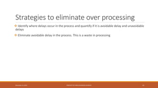 Muda - Waste reduction | PPTX | Business | Business and Finance