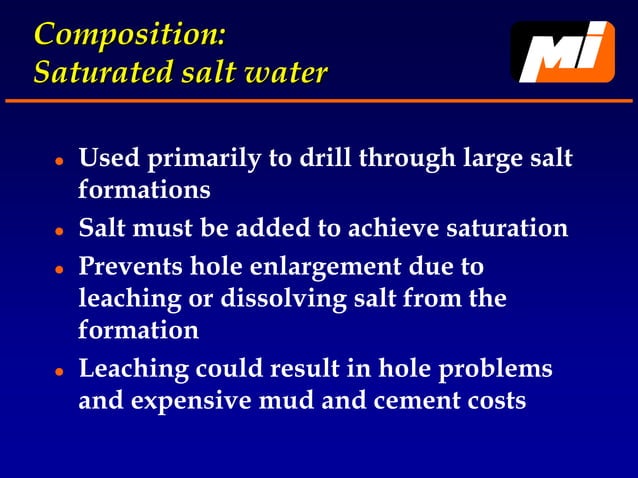 Mud composition.ppt | Chemistry | Science