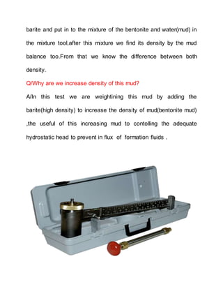 Mud density | DOCX