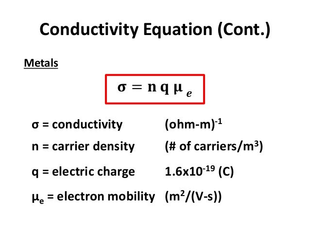 MSEASUSlides: Muddiest points: Electronic Properties I