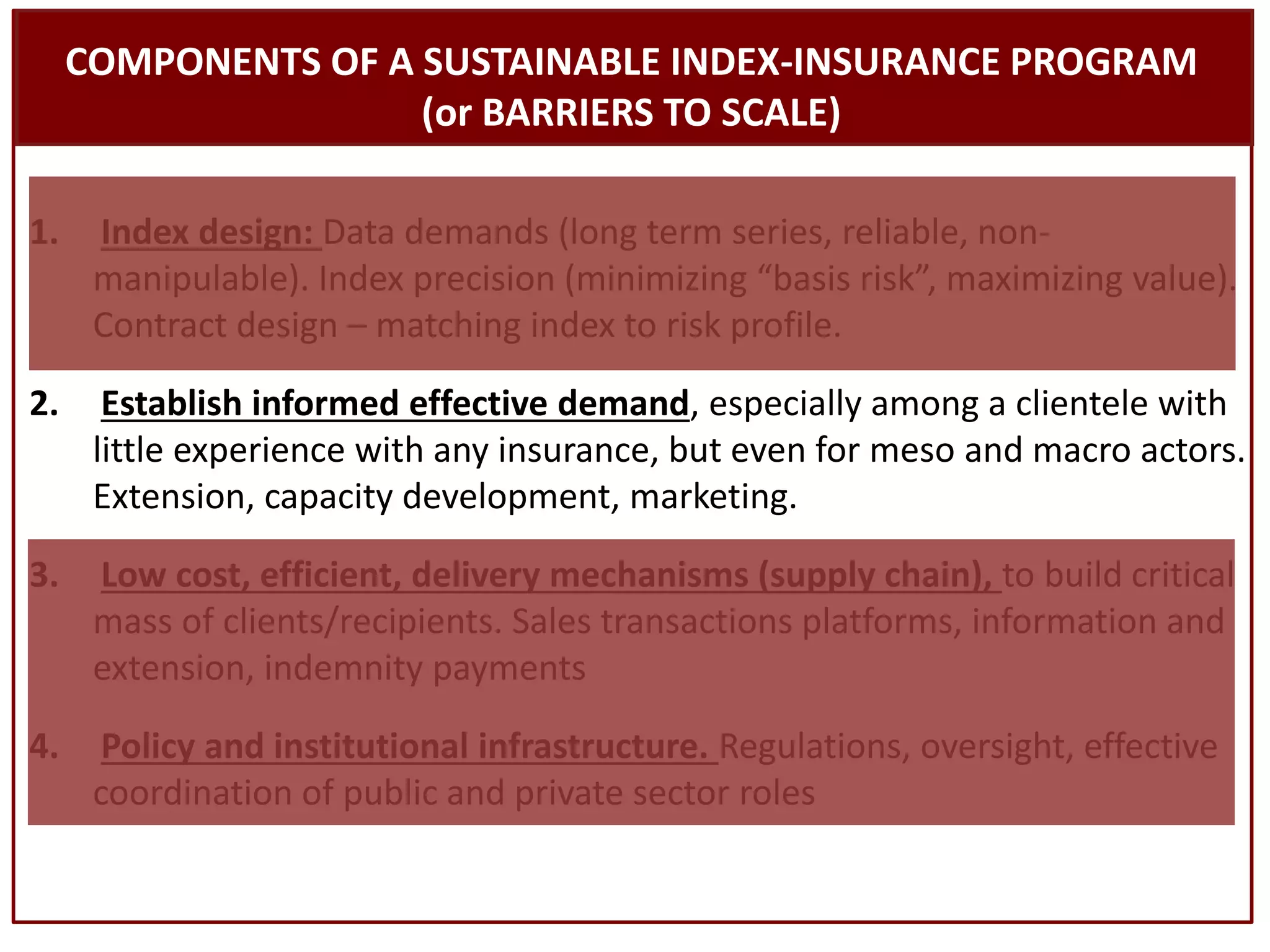 Sustainable Index-Based Livestock Insurance | PPTX