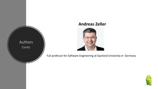 Reverse Engineering android Malware analysis | PPSX | Computer Software and Applications | Computing