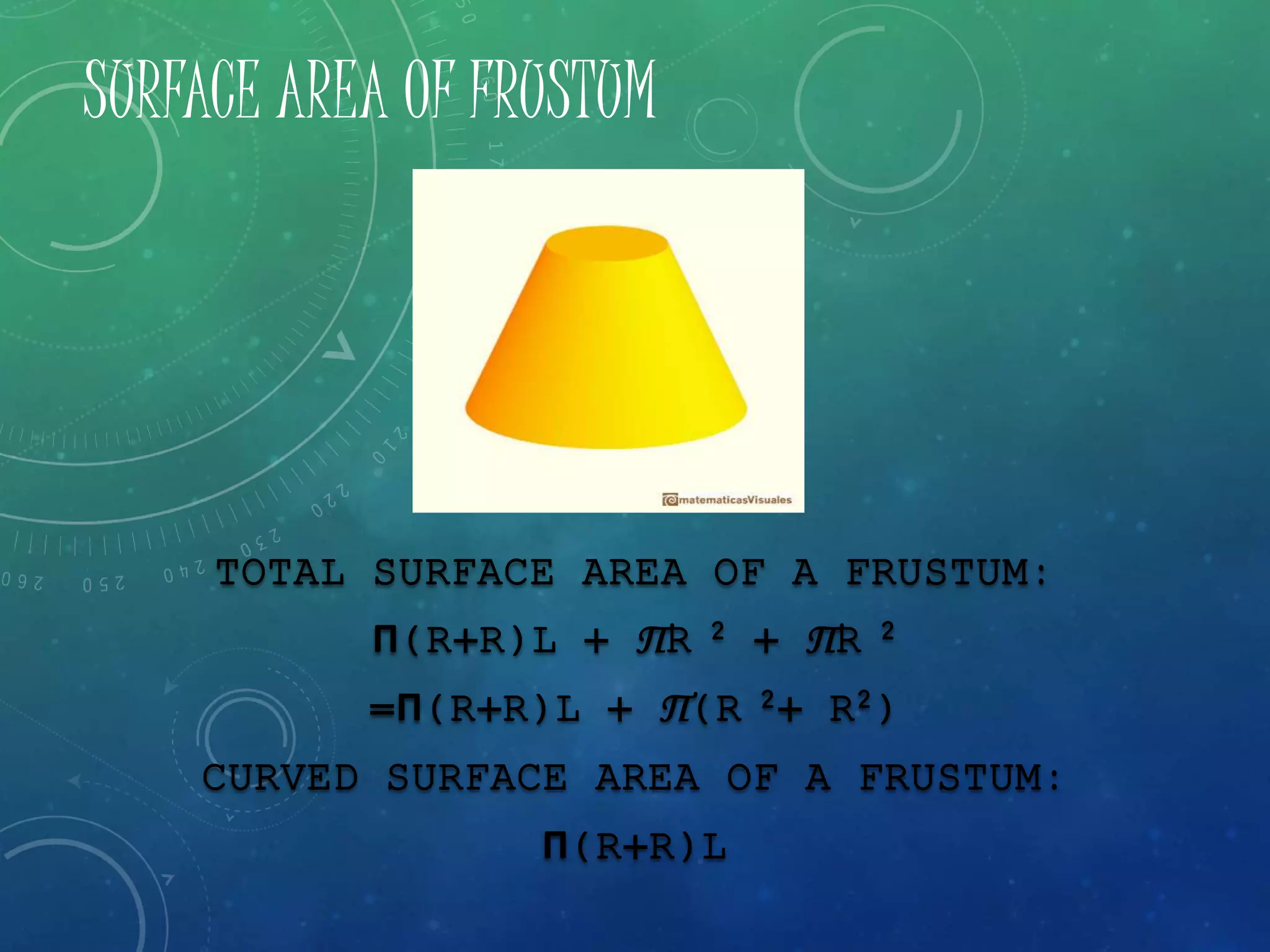 ppt on frustum. | PPTX