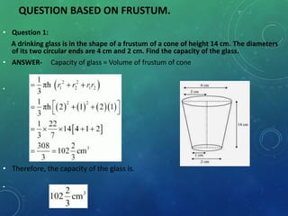 ppt on frustum. | PPTX