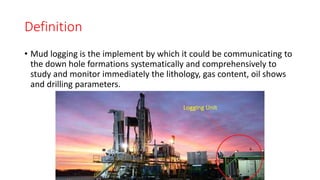 Mud logging, XRD and XRF techniques | PPTX