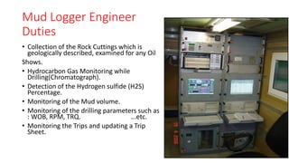 Mud logging, XRD and XRF techniques | PPTX