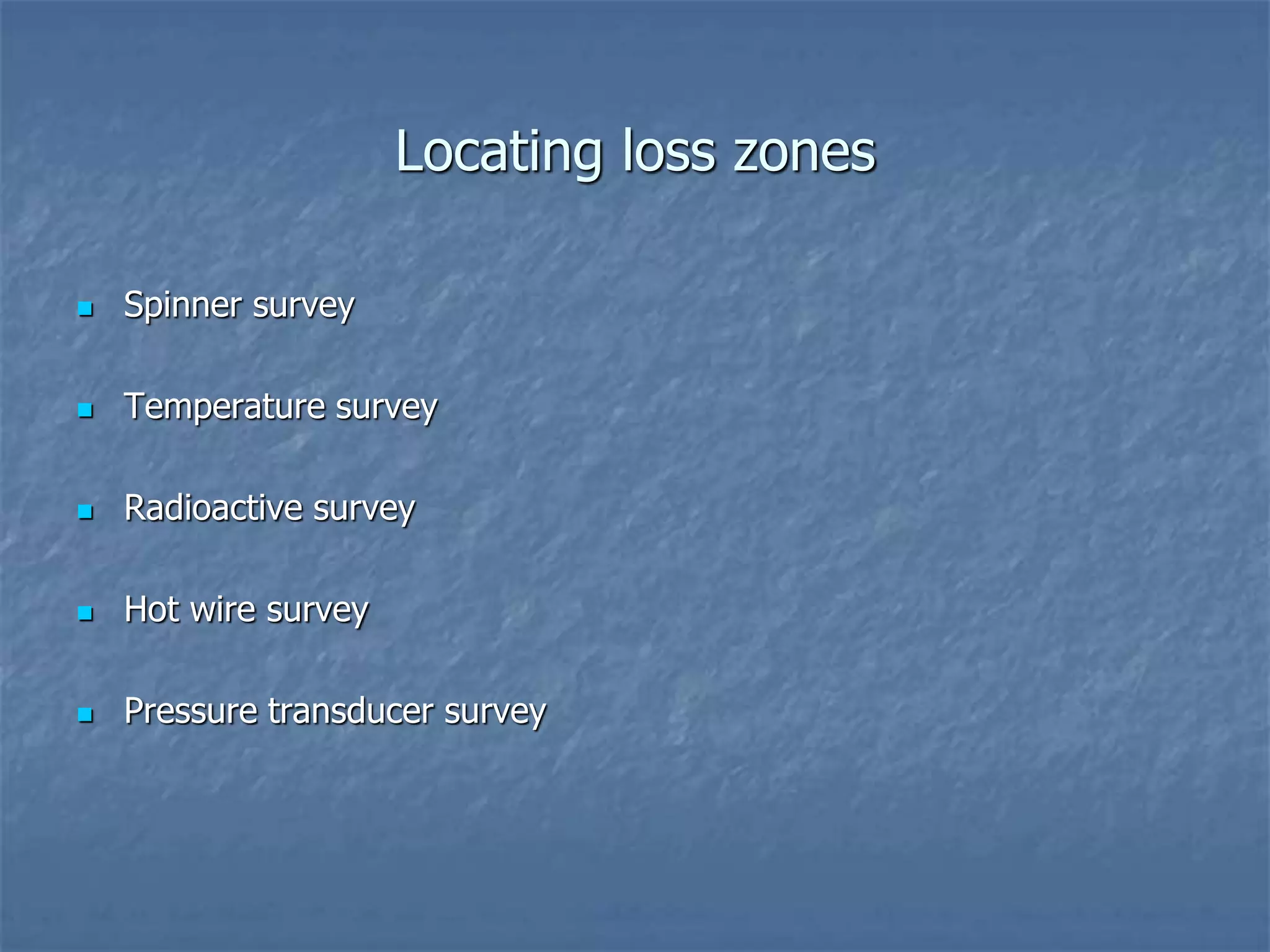 Mud loss or lost circulation | PPTX