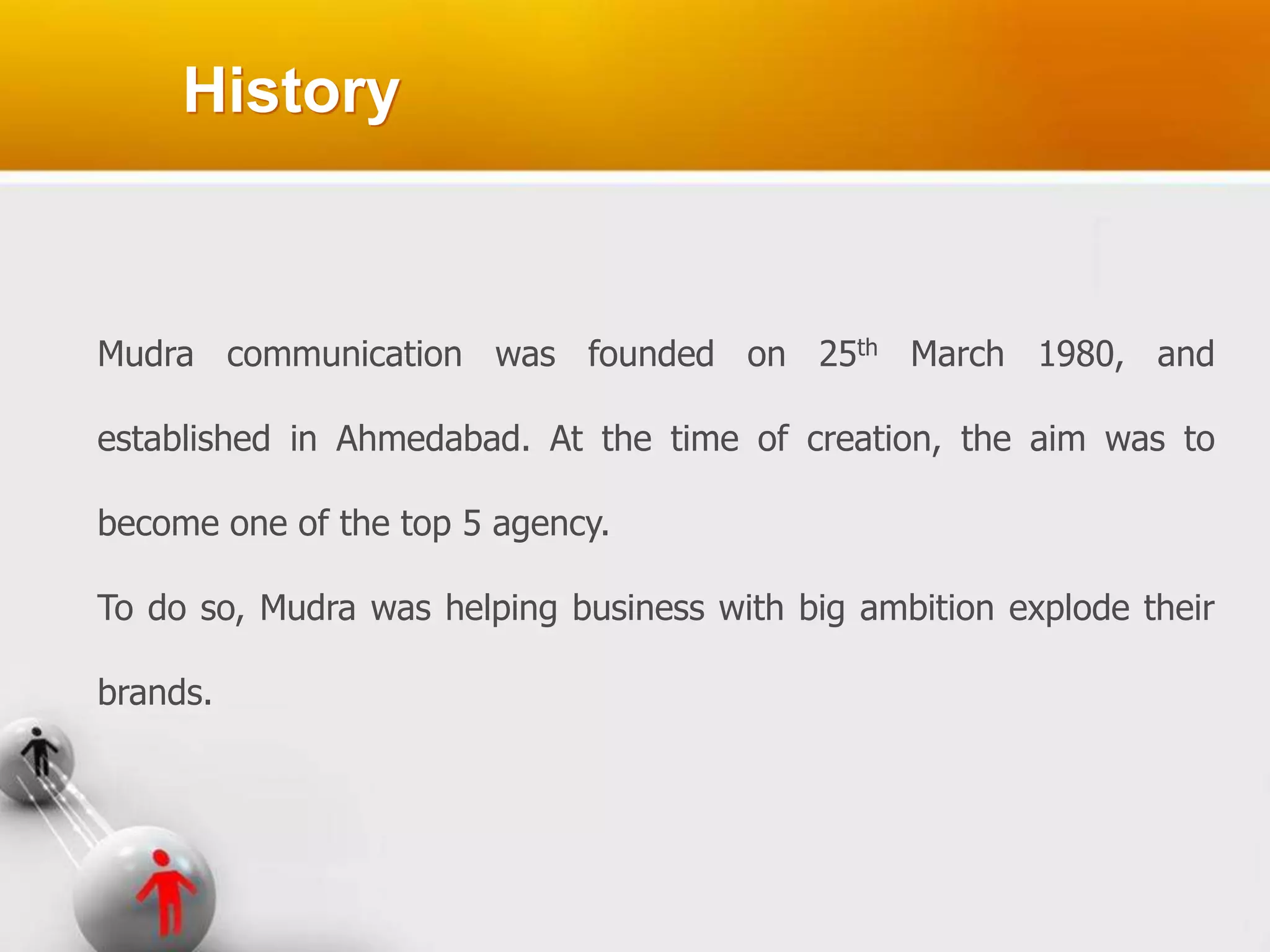 Mudra communication company profile | PPTX
