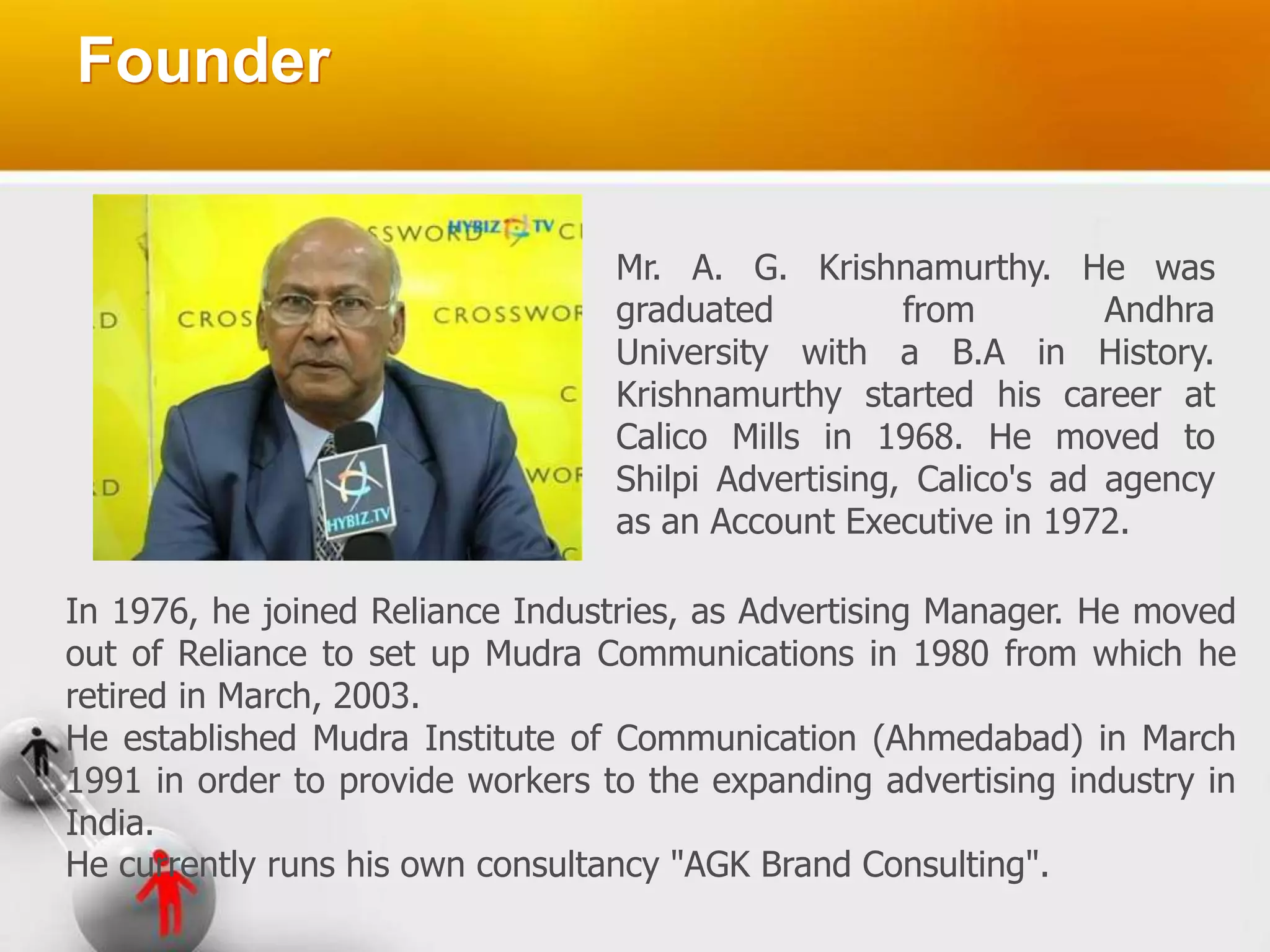 Mudra communication company profile | PPTX