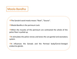 Mudra and bandha | PDF