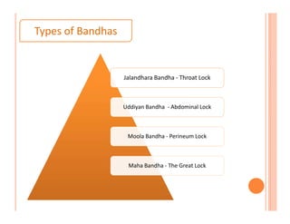 Mudra and bandha | PPT