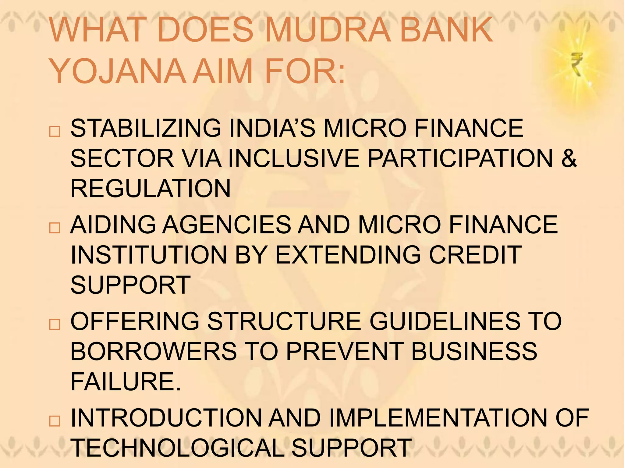 Mudra bank | PPTX