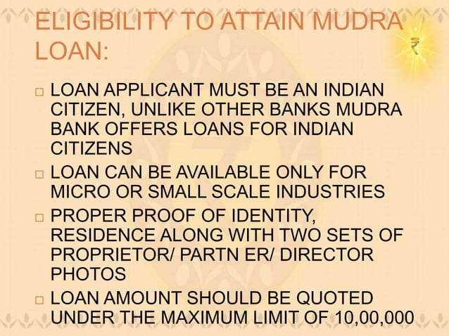 Mudra bank | PPTX | Business Loans | Business Banking & Finance