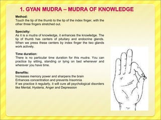 Mudra gyaan | PPS
