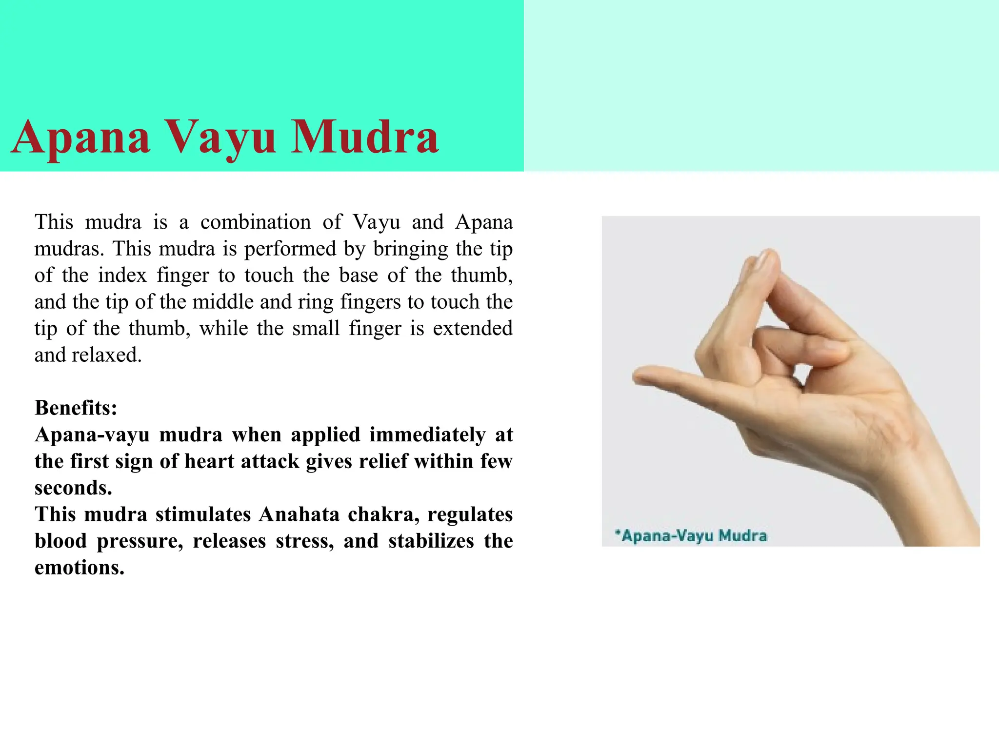 MUDRA PRACTICE FOR HEALTH AND WELL BEING | PPT